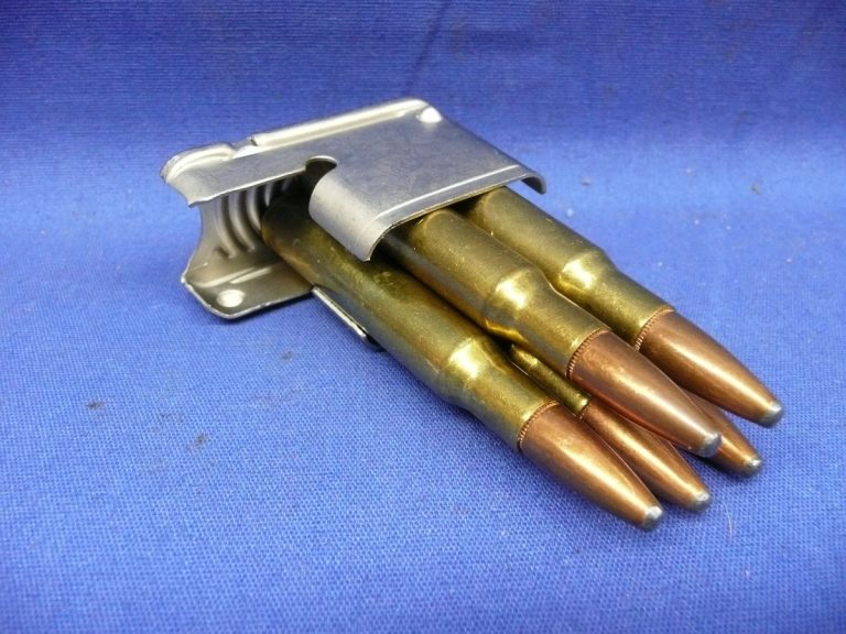 M1 Garand 5-rd Nickel Clips, 2-PACK